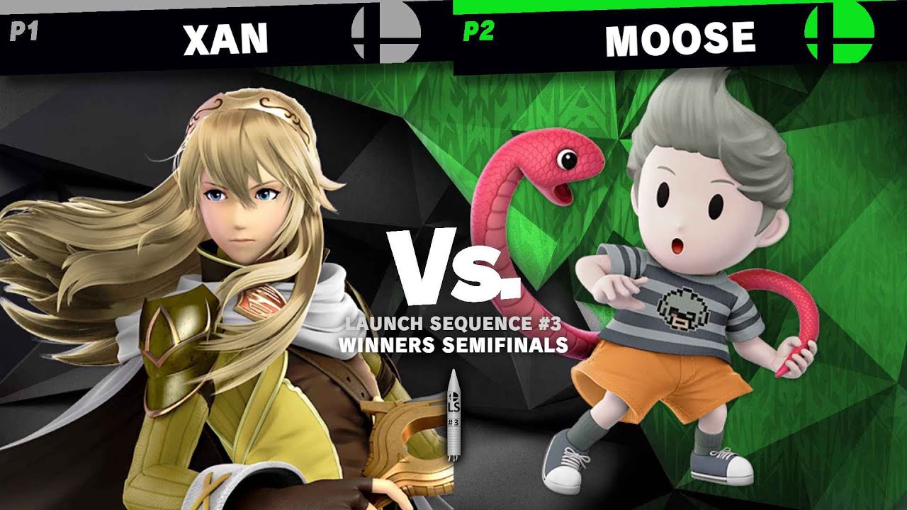 Launch Sequence #3 - Xan (Lucina) vs. Moose (Inkling, Lucas) SSBU ...