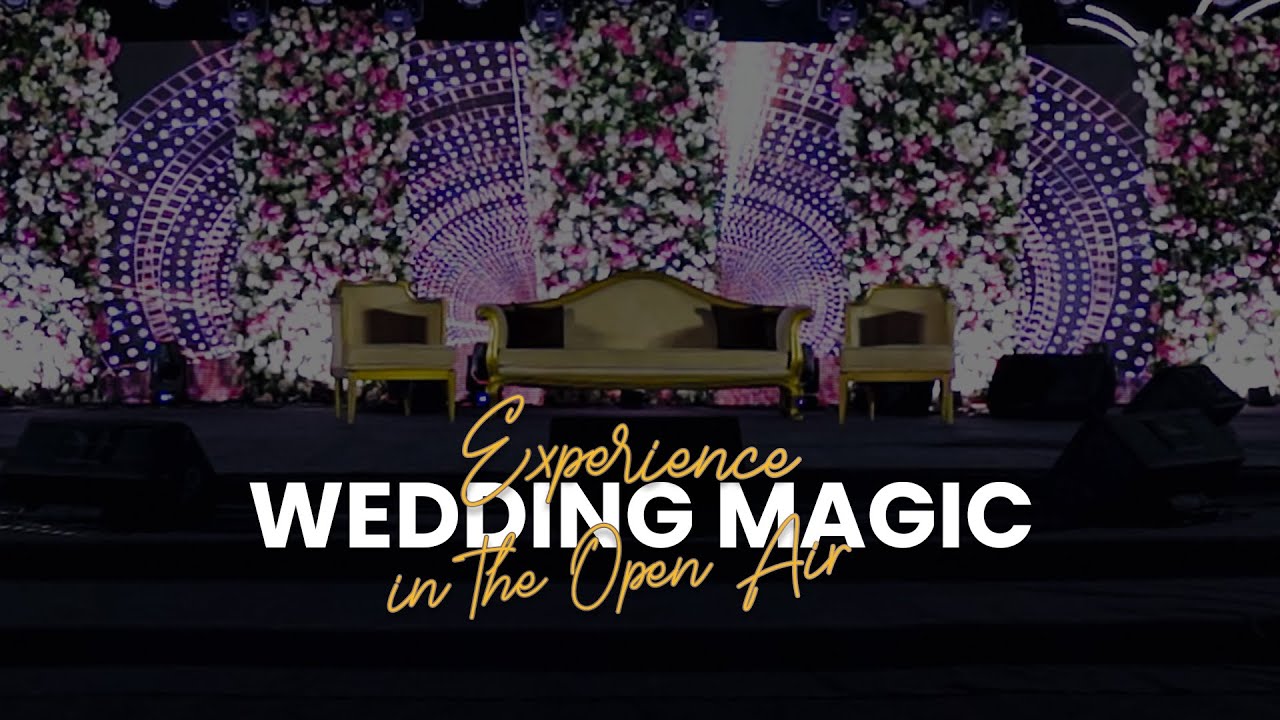 Open Air Soiree | Lawn Area | Andalusian Banquets | Best banquet hall ...