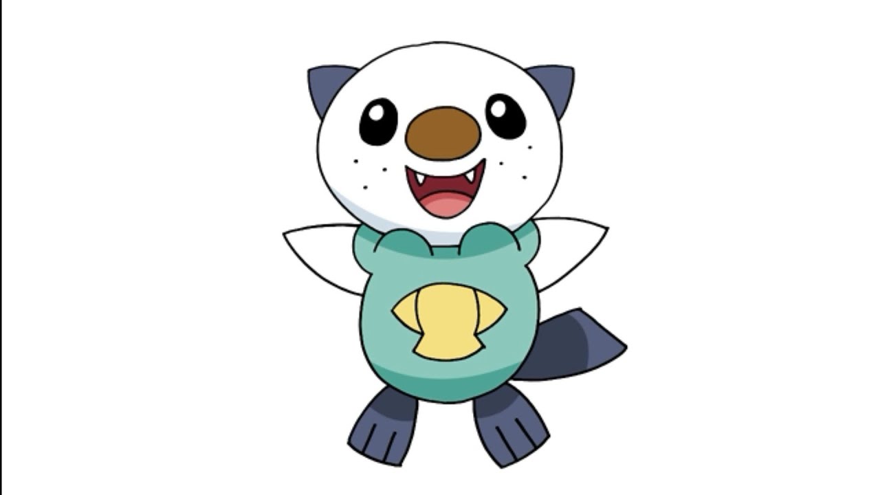 How To Draw Oshawott Pokemon Step by Step - YouTube