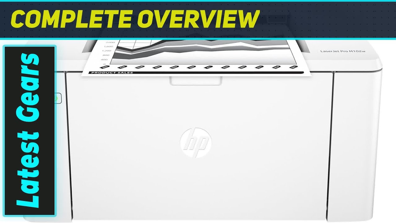 HP LaserJet Pro M102w: The Ultimate Compact Laser Printer? - YouTube