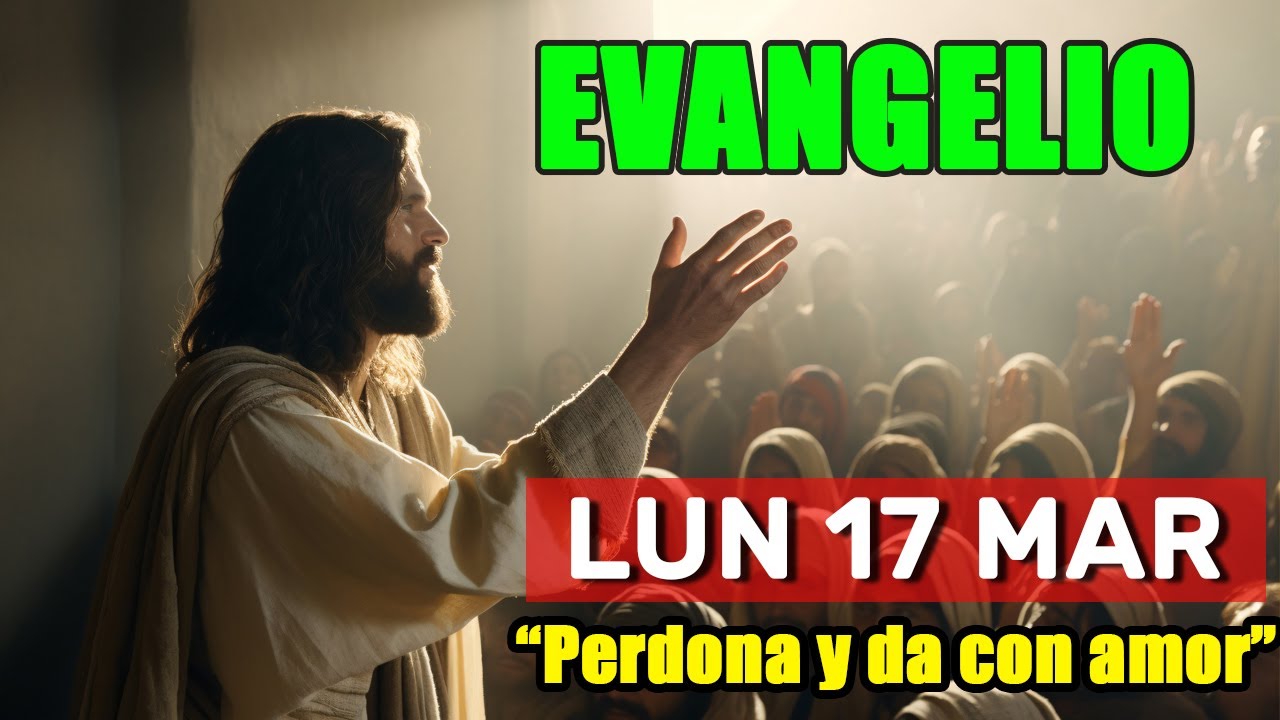 Evangelio de HOY, Lunes 17 de Marzo de 2025, Marcos 8 (11-13) - YouTube