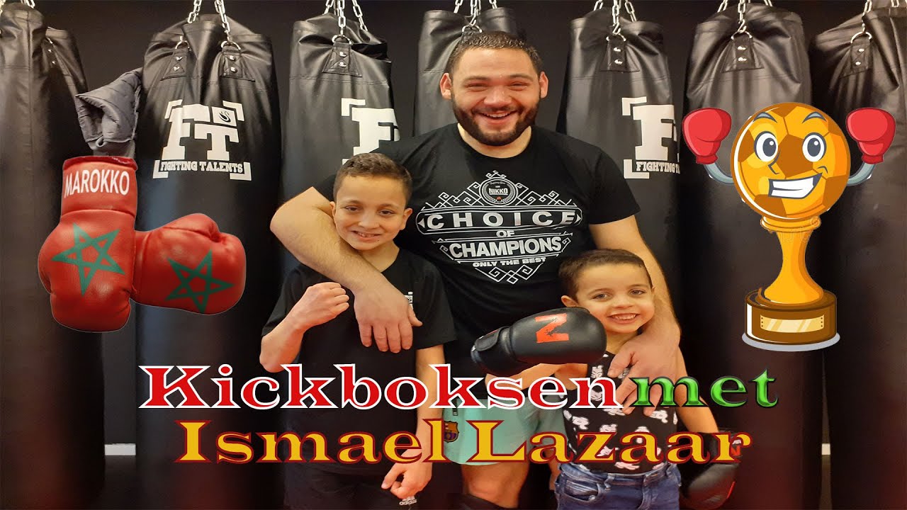 KICKBOKSEN MET ISMAEL LAZAAR EN BELLEN MET MOHAMMED JARAYA | ZIAN VLOG ...