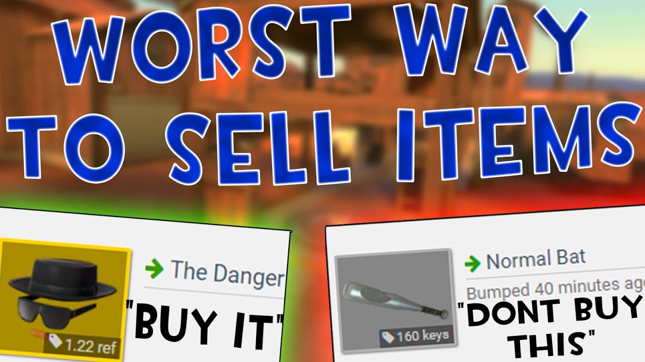 The WORST WAY To Sell Items... (Funny Trades & Scam Attempts) - YouTube