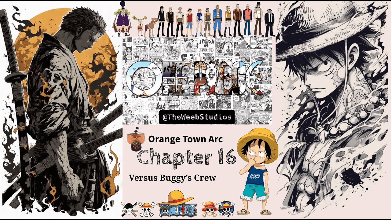 One Piece Chapter 16: Versus Buggy’s Crew 🏴‍☠️⚔️| #onepiece #buggy # ...
