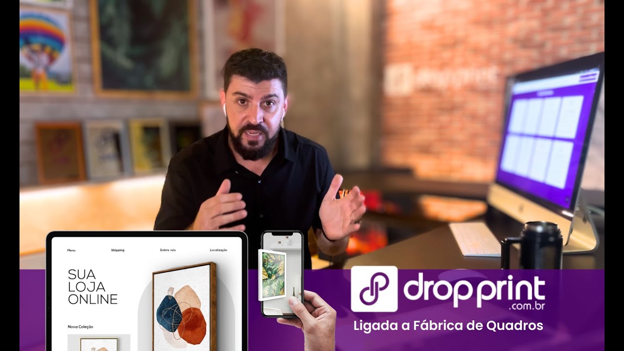 Explicando a Dropprint Fine ART Decor - YouTube