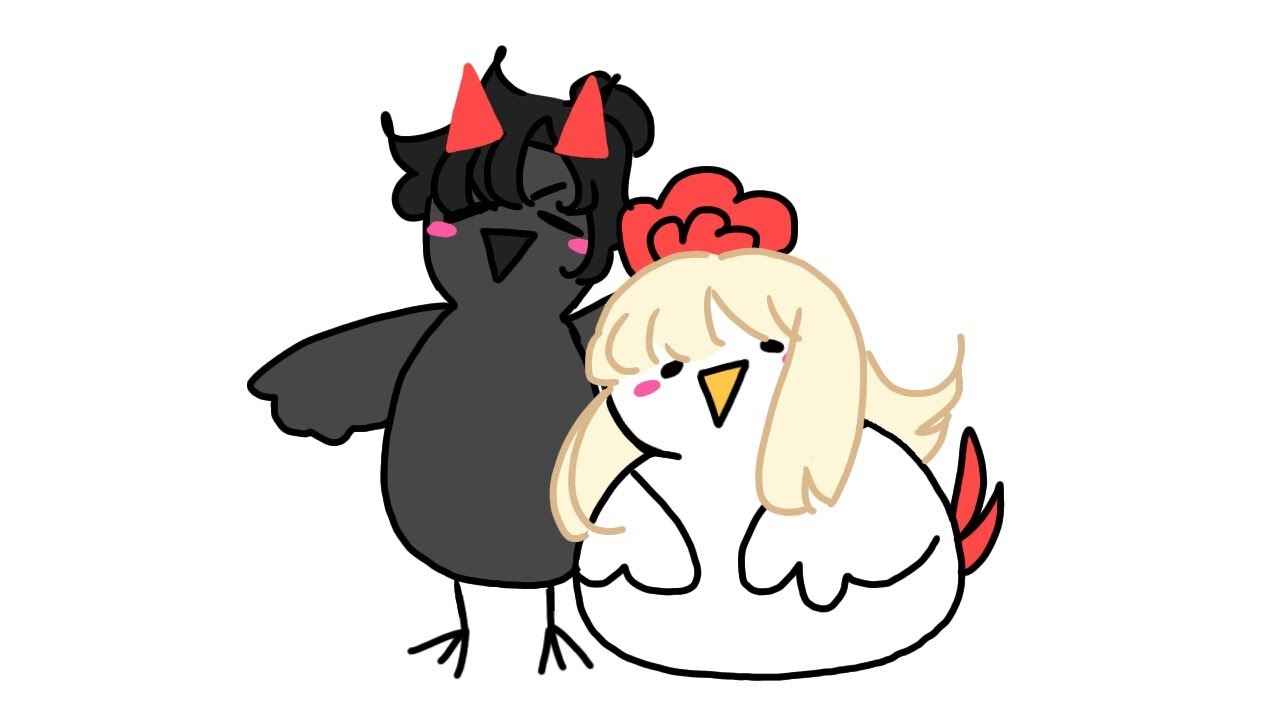 Chicken Venus & Crow Luci - YouTube