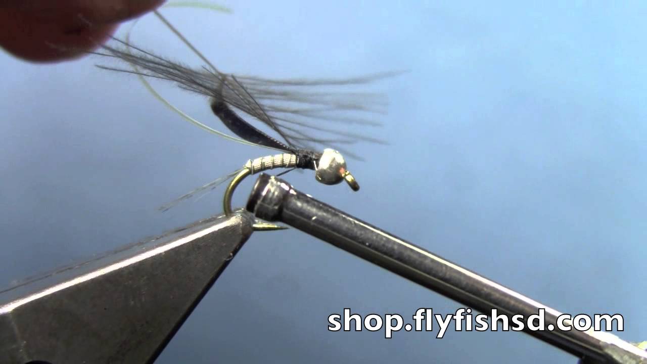 Fly Tying With Hans Quill Body Nymph Youtube