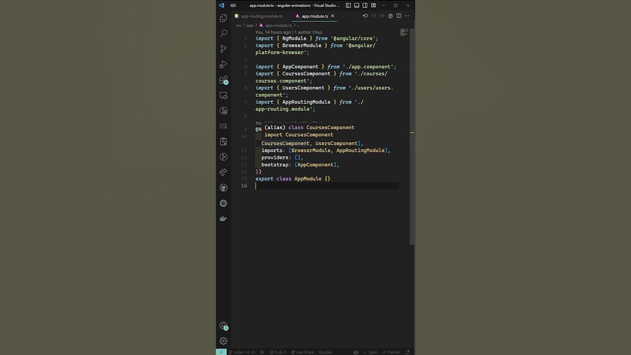 Create App Routing Module For Routes In Angular Leelawebdev Angular16 Youtube 