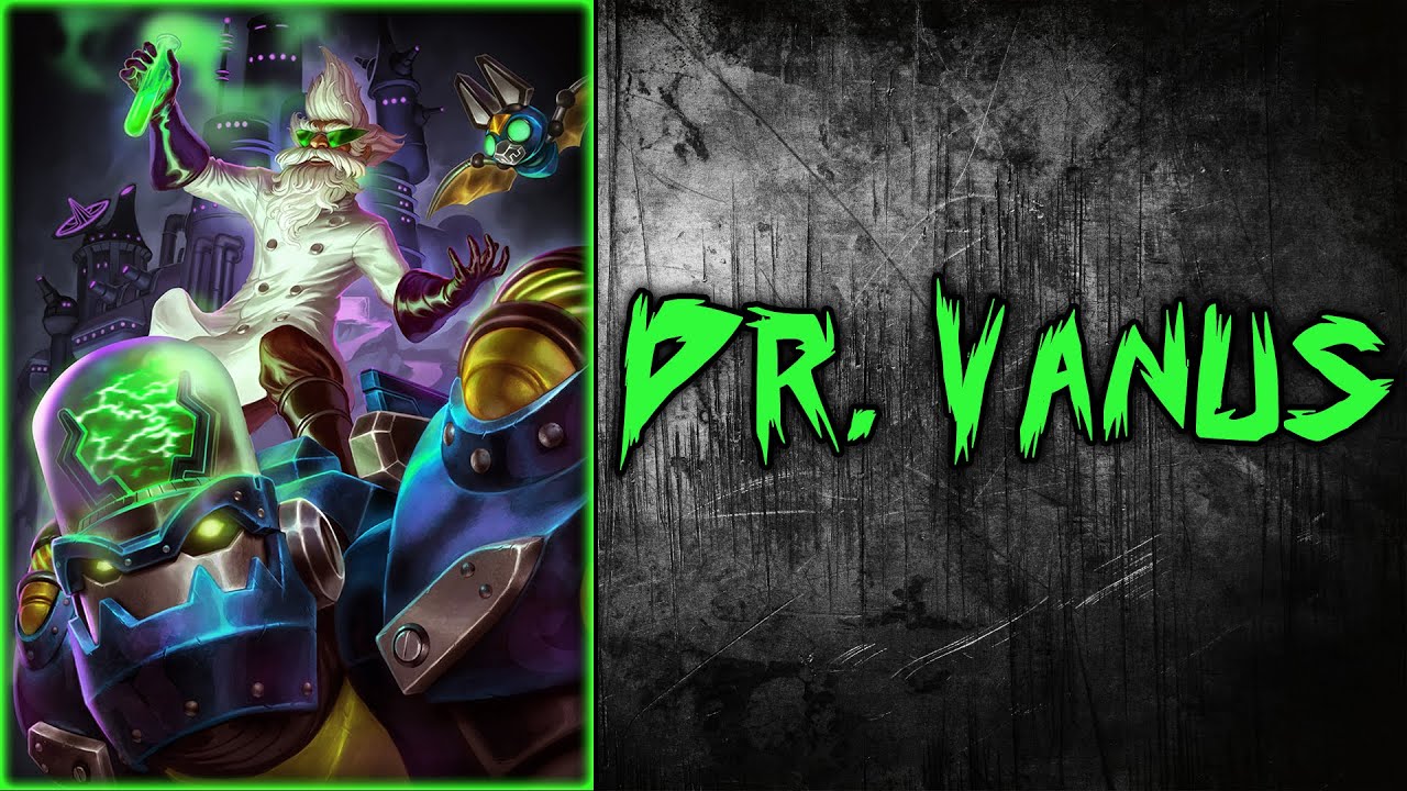 Smite Sylvanus Build Guide: Doctor Vanus: Sci-fi healing torpedoes ...