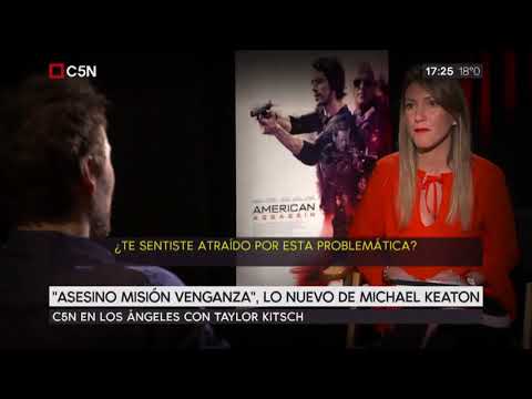 C5N en Los Ángeles con Taylor Kitsch