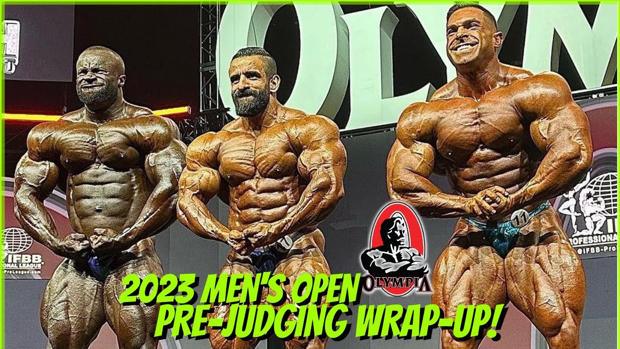 2023 Mr. Olympia PRE-JUDGING - THE BATTLE FOR THE TITLE! DEREK, HADI ...