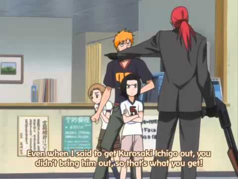 Funny Bleach Moments Renji as a cop - YouTube