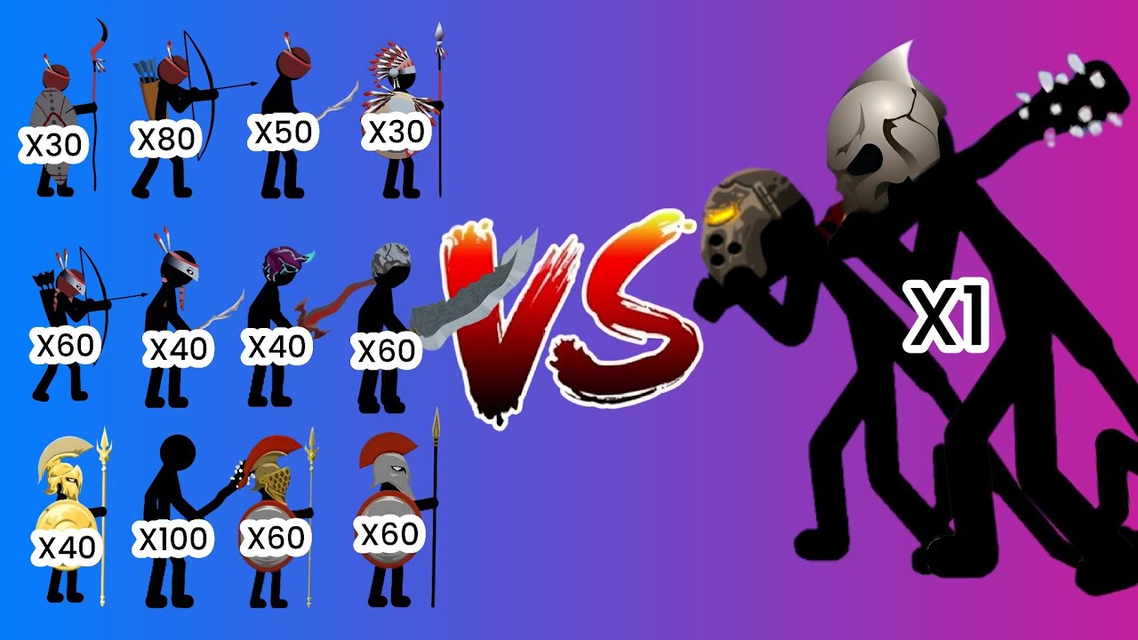 All Troops Vs Giant Boss and Leader_ Stick War Legacy - YouTube