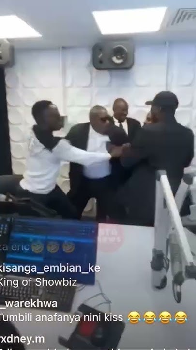 Eric Omondi & Oga Obinna fight on camera - YouTube