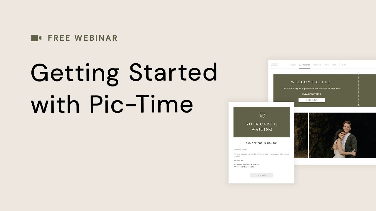 Pic-Time Webinar: Getting Started with Pic-Time - YouTube