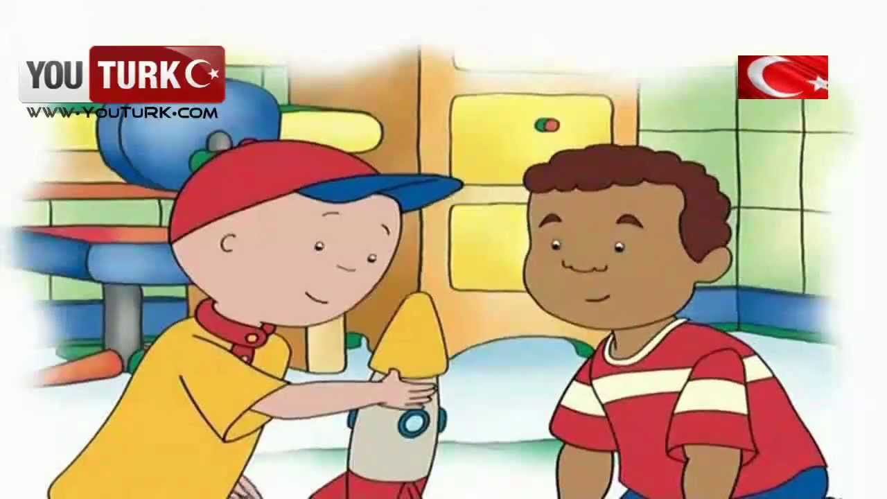 Caillou Türkce - Caillou Alisverise gidiyor - YouTube