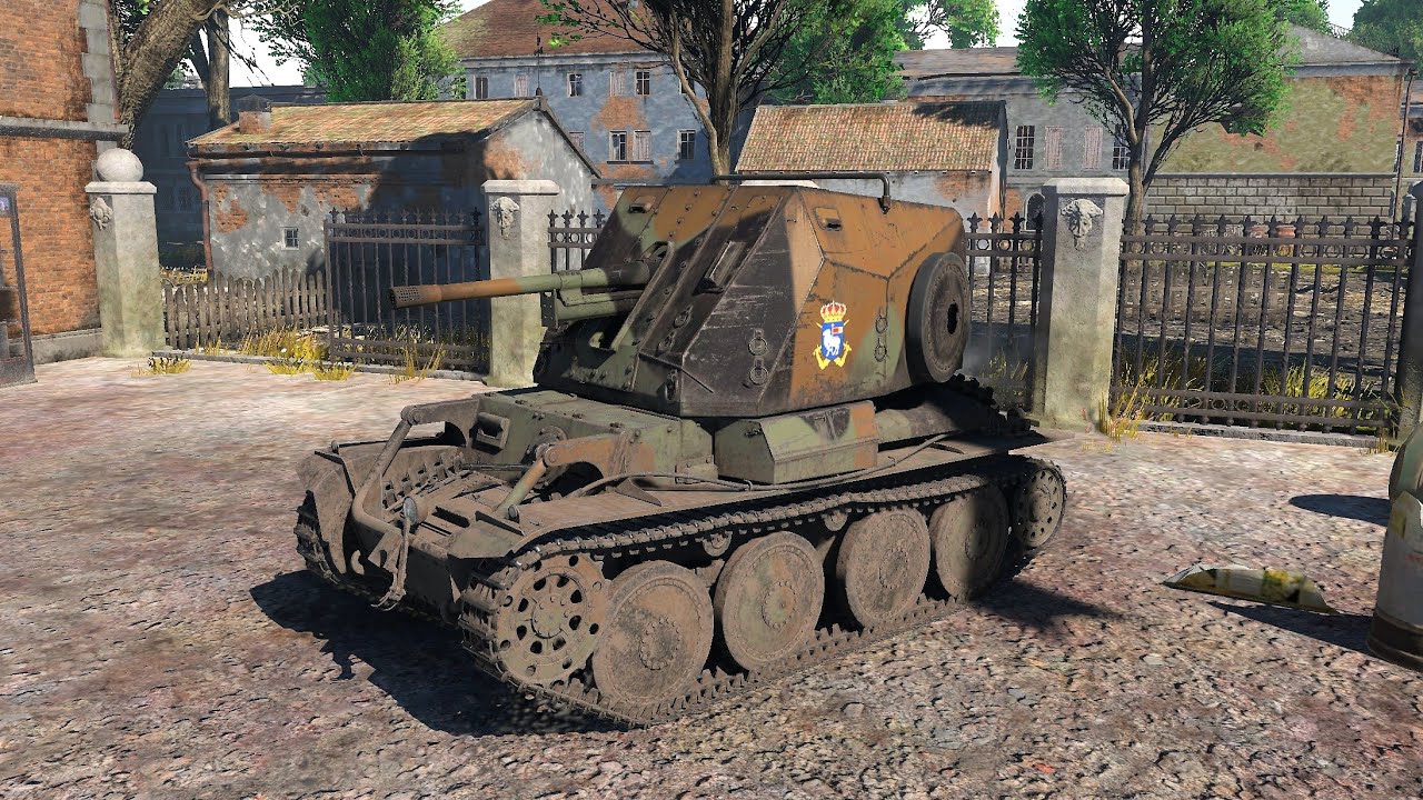 War Thunder: Sweden - Pvkv III Gameplay [1440p 60FPS] - YouTube
