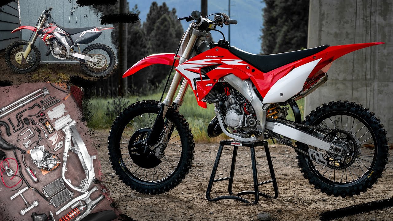 EPIC 2020 CR125 TWO STROKE BUILD TRANSFORMATION - TIMELAPSE - YouTube