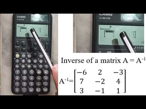 Matrix Multiplication, Inverse, Determinant & Equations Solved Step by ...