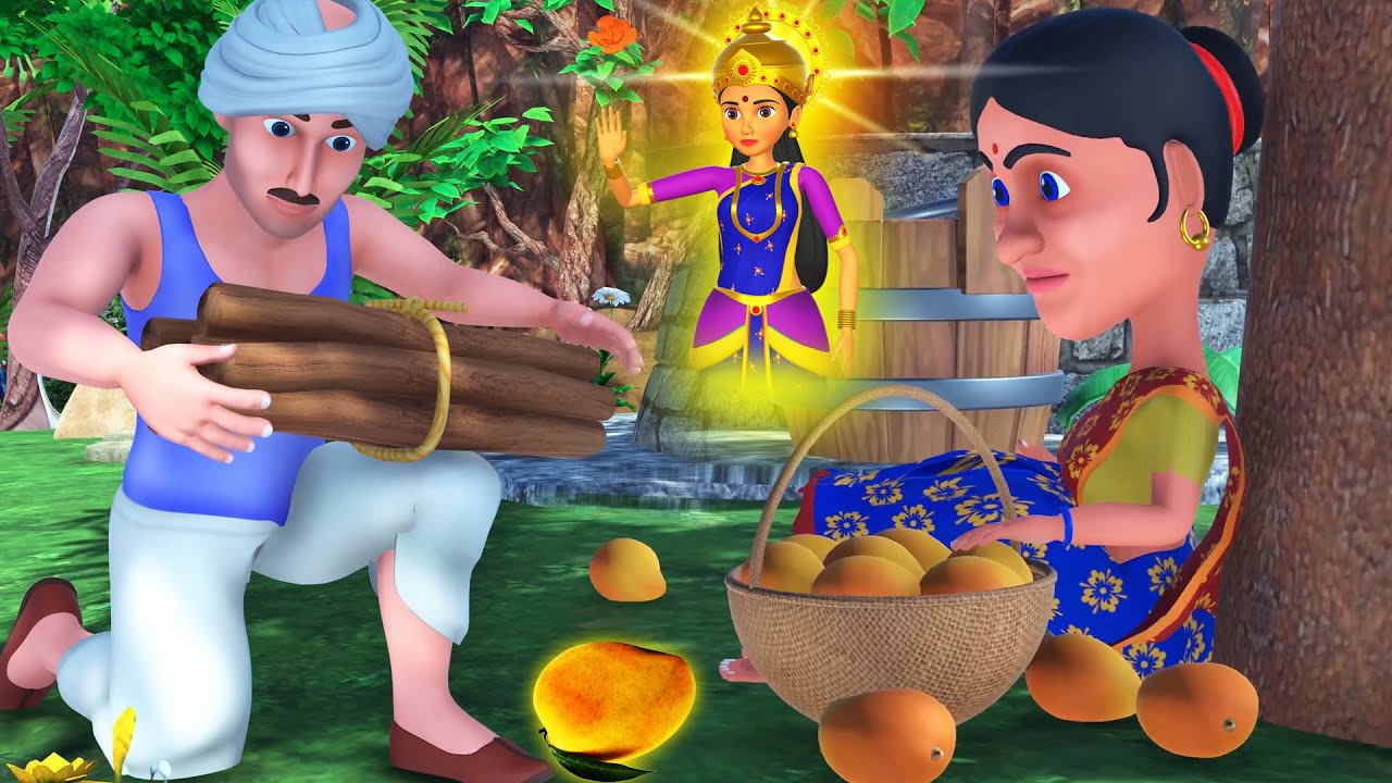 Magical Mango tree Hindi story | जादुई आम का पेड़ हिंदी कहानी | 3D ...
