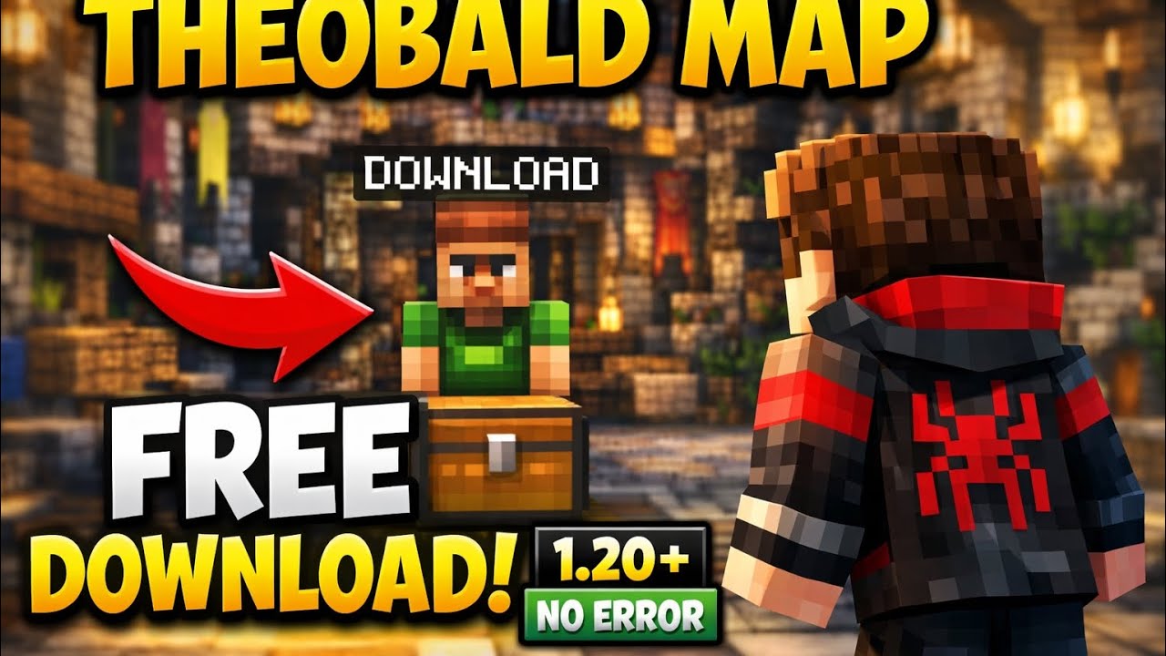 Theobald Practice Map Download & Install Tutorial Minecraft | No Error ...