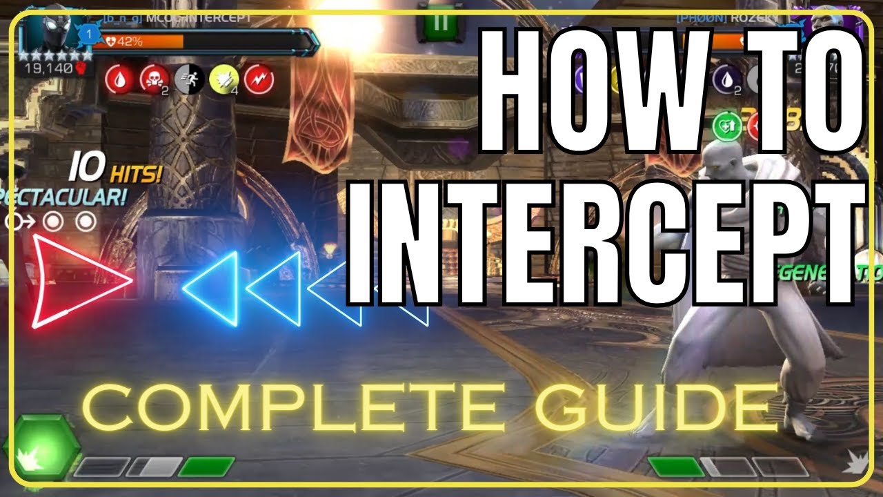 MCOC: How to Intercept ! A complete guide for 2024 with 6 methods ! - YouTube