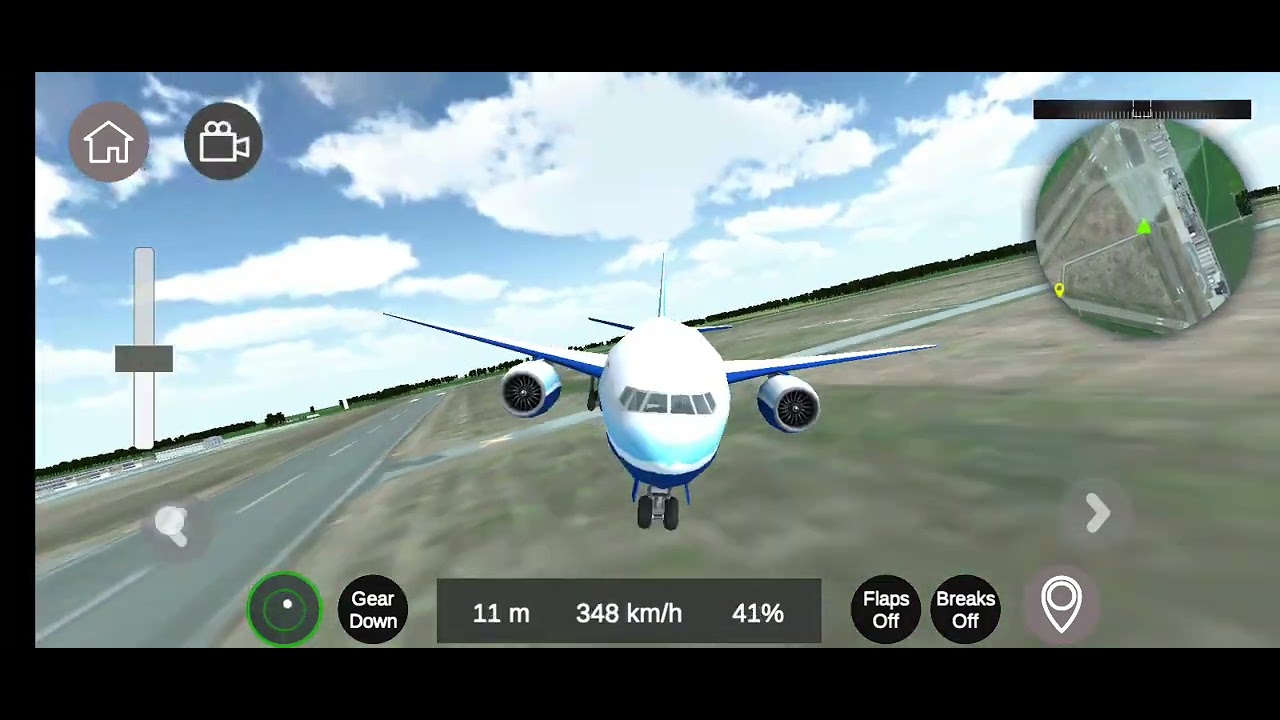 non stop landing Emergency aqualantic - YouTube