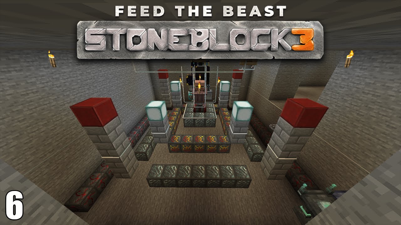 StoneBlock 3 Episode 6 - Magic & Mekanism - YouTube