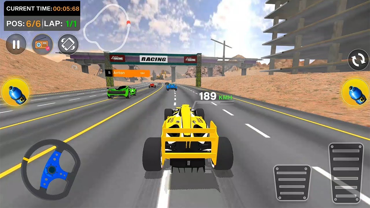 Formula Car Stunt Big Update - Race Truck New Mode - New Formula Car ...