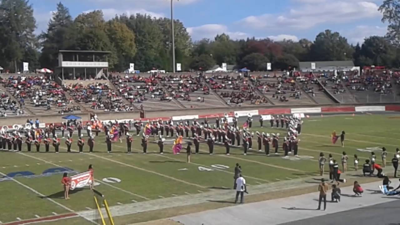 WSSU marching band homecoming halftime 2016 - YouTube