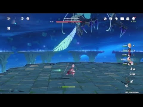 Genshin Impact I Fight The Dragon Dvalin - YouTube