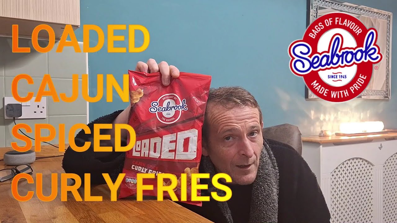 Seabrook Loaded Cajun Spiced Curly Fries - YouTube