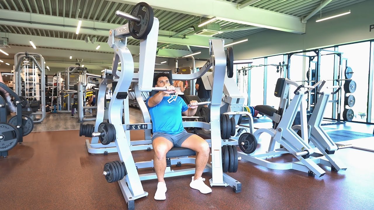 Alternating Seated Chest Press | Machine | Strength and Conditioning ...