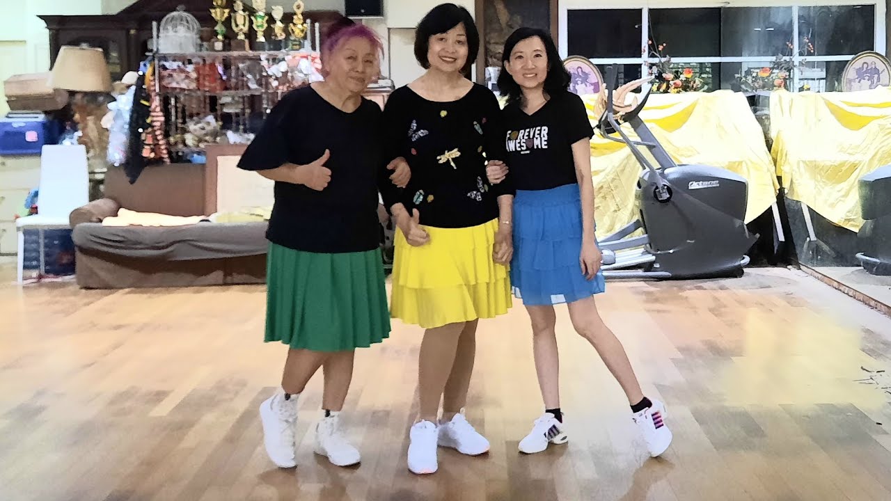 Baby Blue Line Dance - YouTube