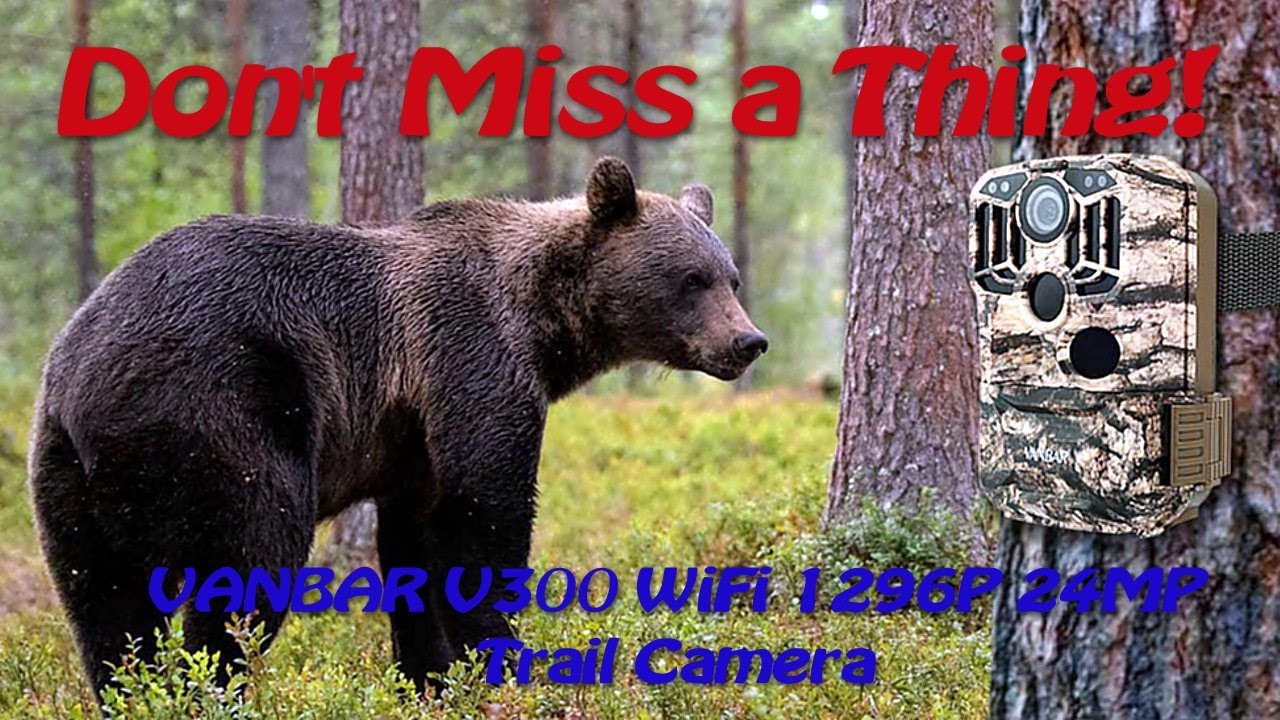 VANBAR D600 WIFI TRAIL CAMERA. - YouTube