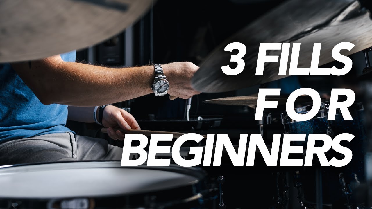 3 Basic Drum Fills - Drum Lesson - YouTube