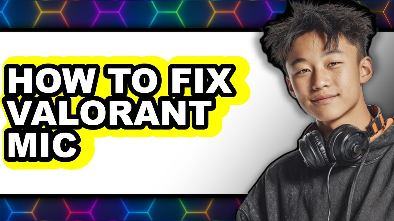 How to Fix Valorant Mic (updated) - YouTube