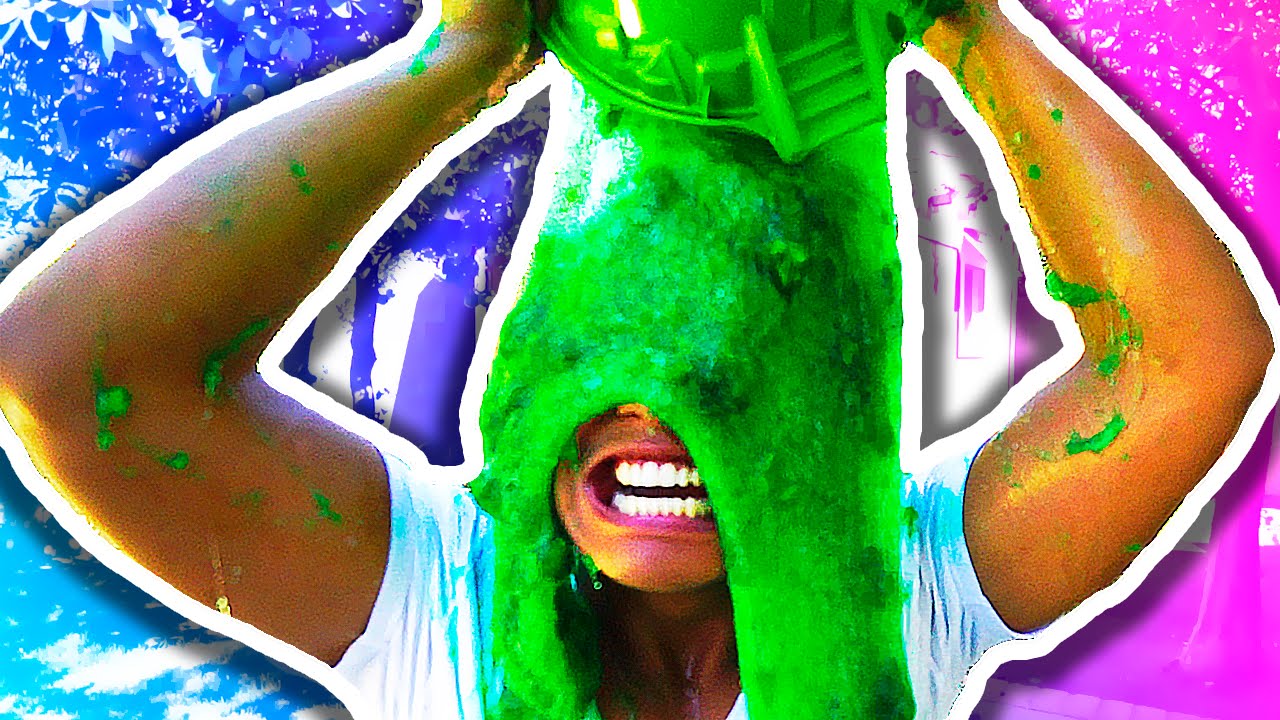 SLIME BUCKET CHALLENGE! - YouTube
