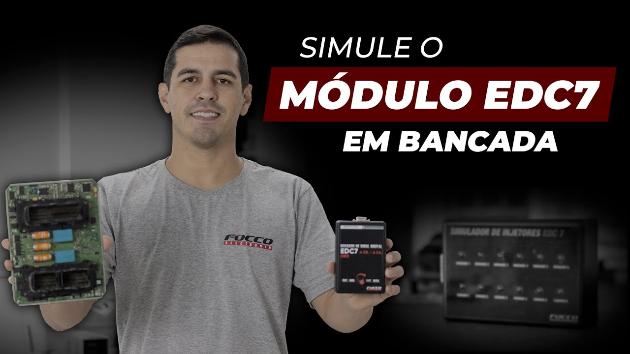Como simular o módulo EDC7 em bancada - YouTube