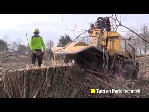 Vermeer SC852 stobbenfrees - YouTube