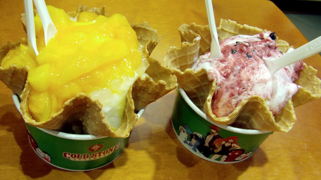 Cold Stone Creamery,SKM,Kaohsiung,Taiwan(2015) 酷聖石冰淇淋高雄左新門市(2015) - YouTube