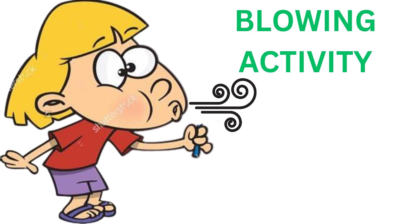 Blowing Activity To Develop Speech #Activity for toddlers . - YouTube