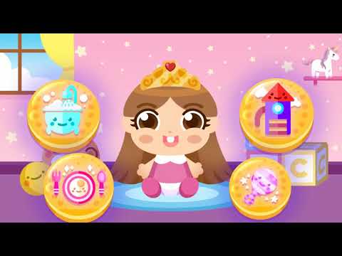 Baby care | Magic princess minibuu Minigames amazing game for little ...