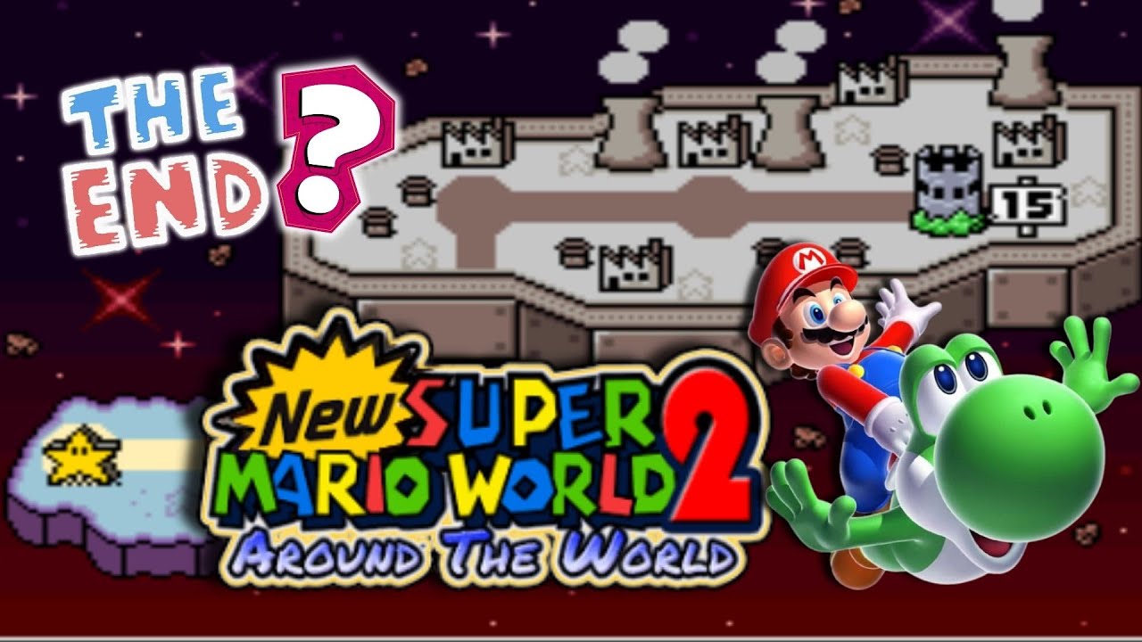 New Super Mario World 2 - Around The World - Final? Secret World (ao ...