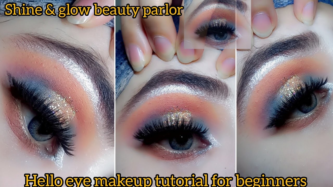 Hello blu eye makeup tutorial for beginners step _by _step | makeup ...