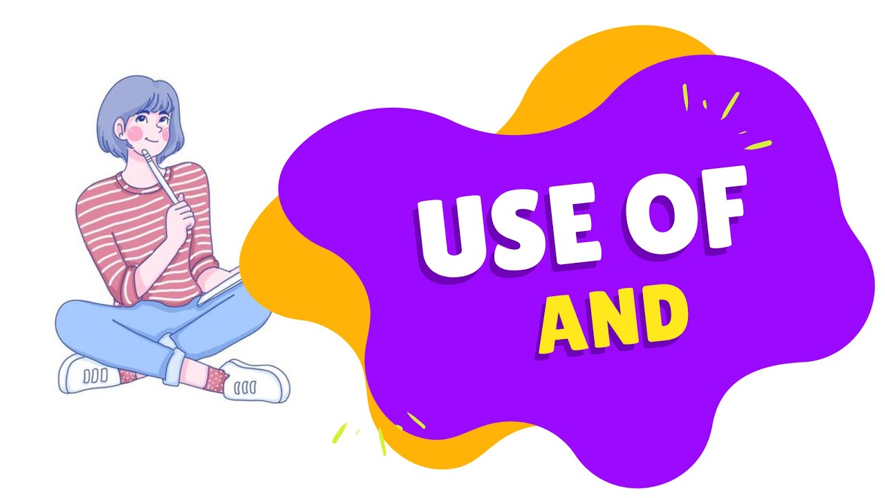 How to use "and" in sentences| easy way to understand| English lesson ...