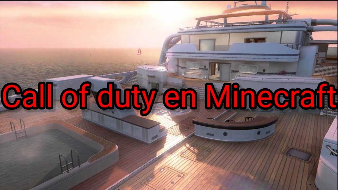 mapa de call of duty para Minecraft pe - YouTube