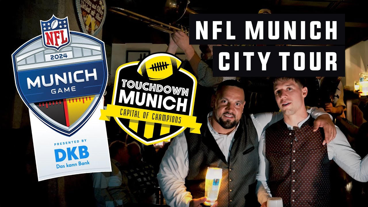 🔥 NFL Munich 2024: The ULTIMATE City Tour with Ex-NFL Star! 🏈🇩🇪 - YouTube