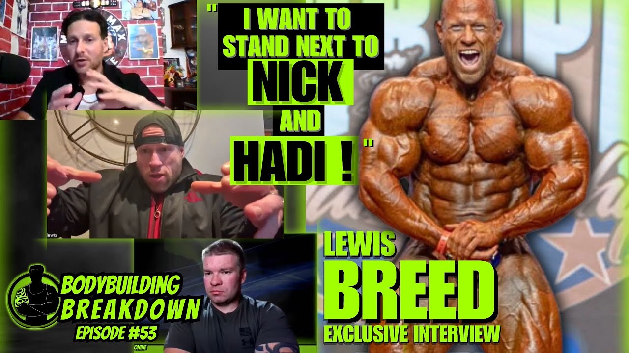 Becoming Bodybuilding's Biggest FREAK! Lewis Breed SPEAKS post-Europa ...
