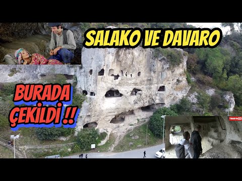 SALAKO VE DAVARO FİLMİ'NİN ÇEKİLDİĞİ MAĞARAYA GİRDİK  yeşilçam 1974 - 2022